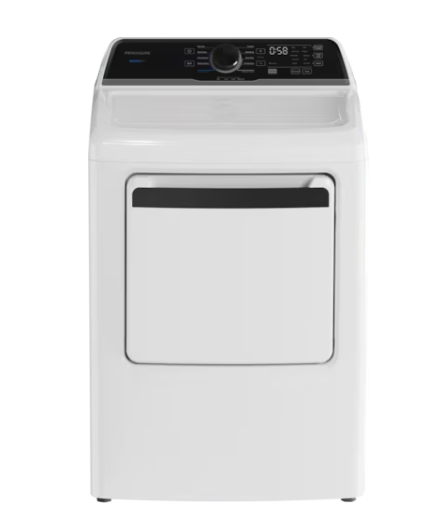 SÉCHEUSE FRIGIDAIRE DE 6.7PC CFRE4120SW • Mobilier Béland inc